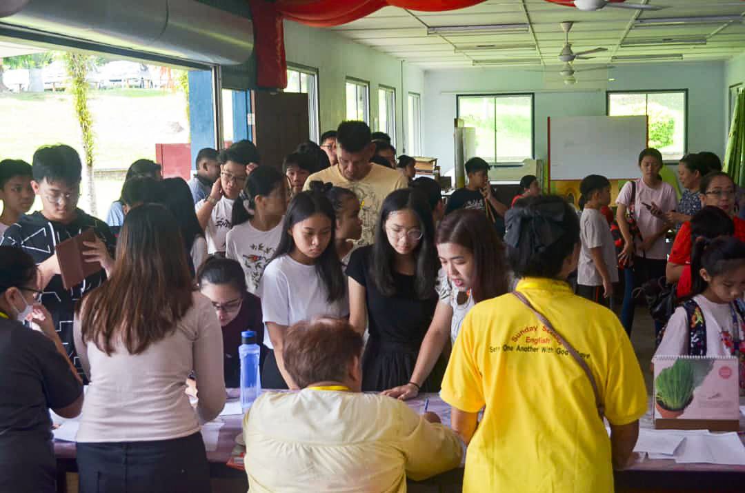 ENGLISH SUNDAY SCHOOL REGISTRATION DAY - Diocese of Sandakan